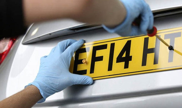 How to Fit Number Plates: Screws & Caps vs Sticky Pads