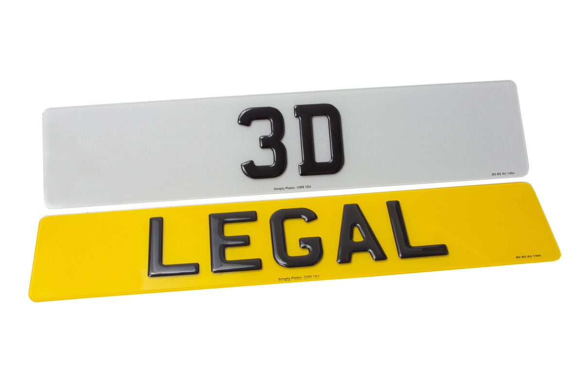 3D Gel vs 4D vs 4D Gel Number Plates: Full Comparison & Guide